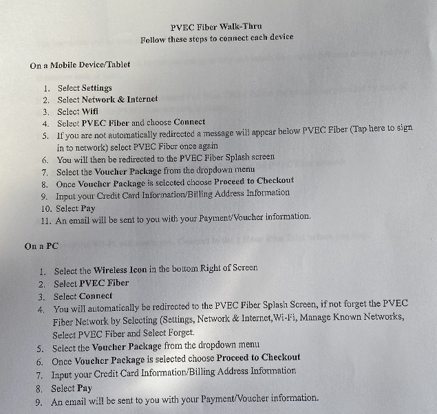 Campground Internet | River Forge RV Park and Campground