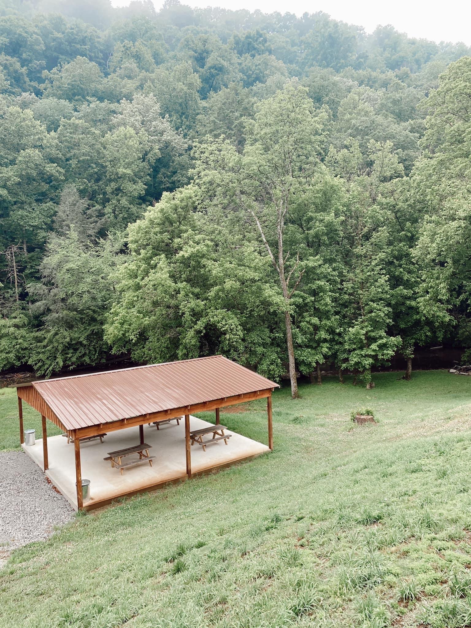 Pavilion Rentals | River Forge RV Park and Campground